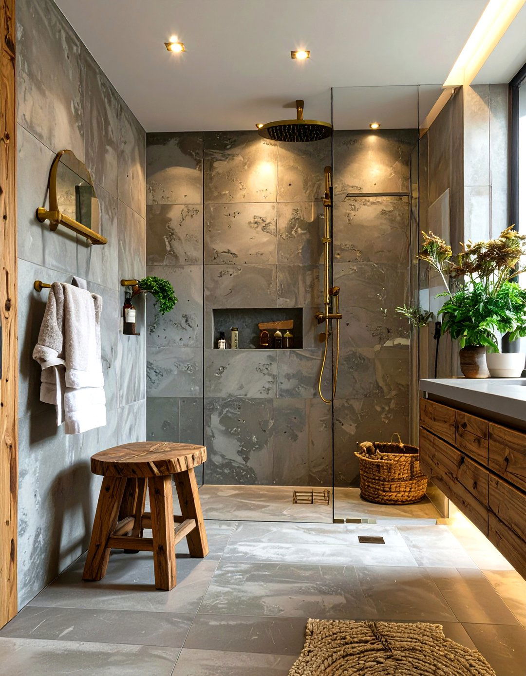 30 Rustic Shower Ideas for a Cozy Farmhouse Feel - We Love Home Blog