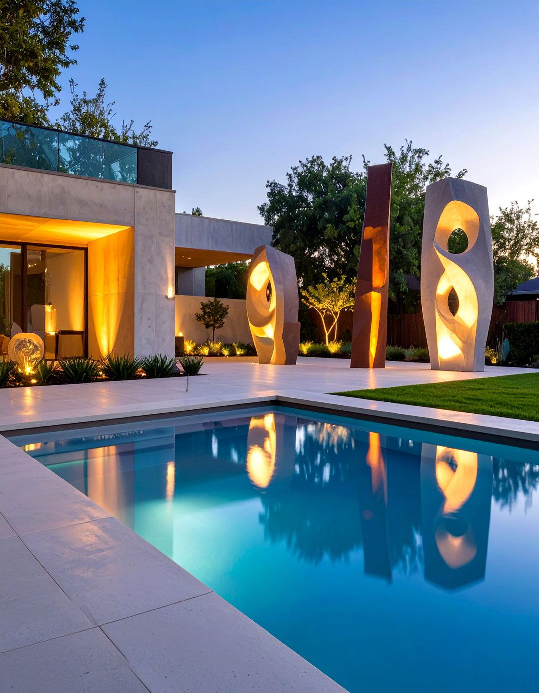 30 Modern AI Pool Landscaping Ideas for Your Home - We Love Home Blog