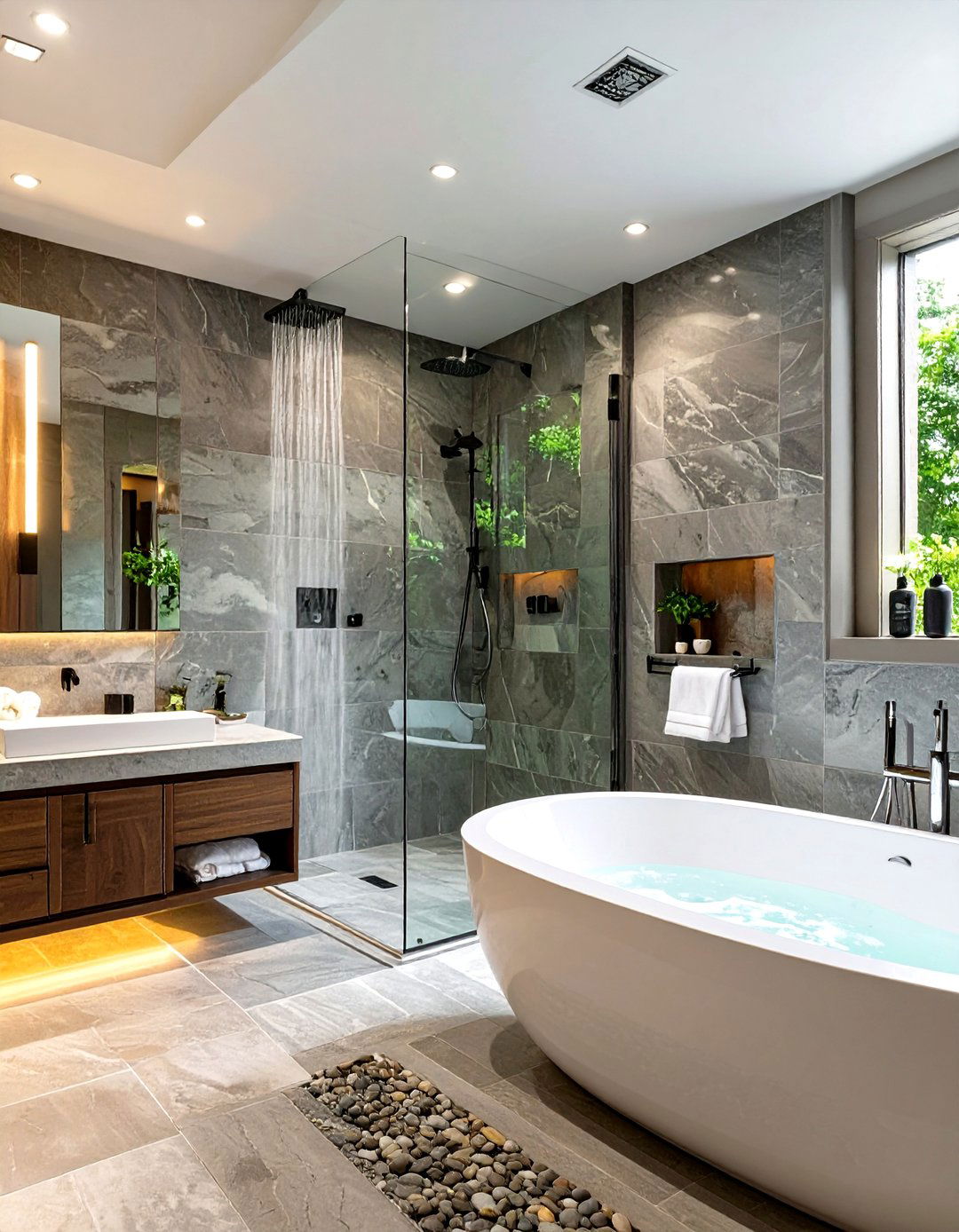 30 Elegant Master Bathroom Designs for Modern Living - We Love Home Blog