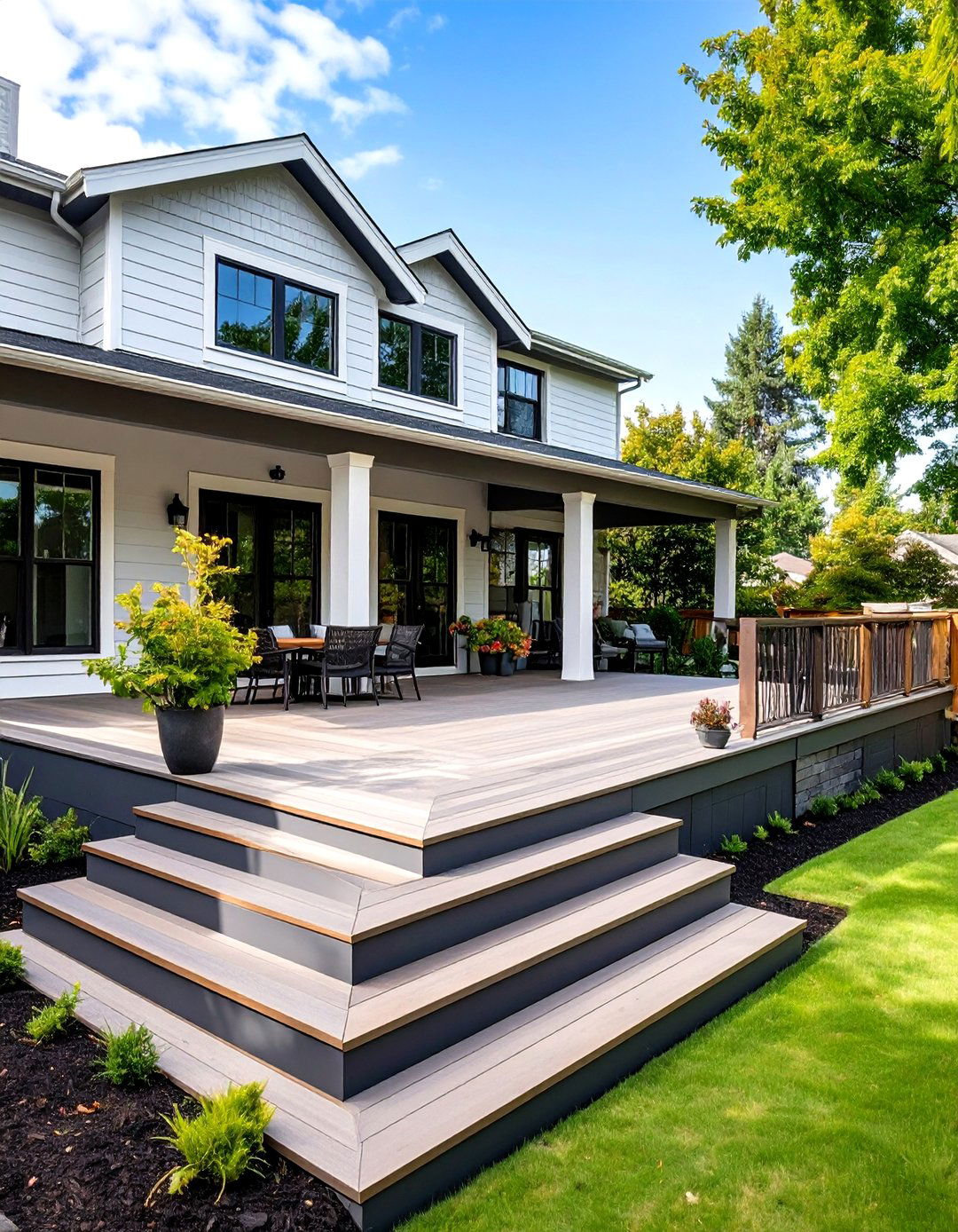 30 Stunning Raised Deck Ideas for Your Backyard - We Love Home Blog