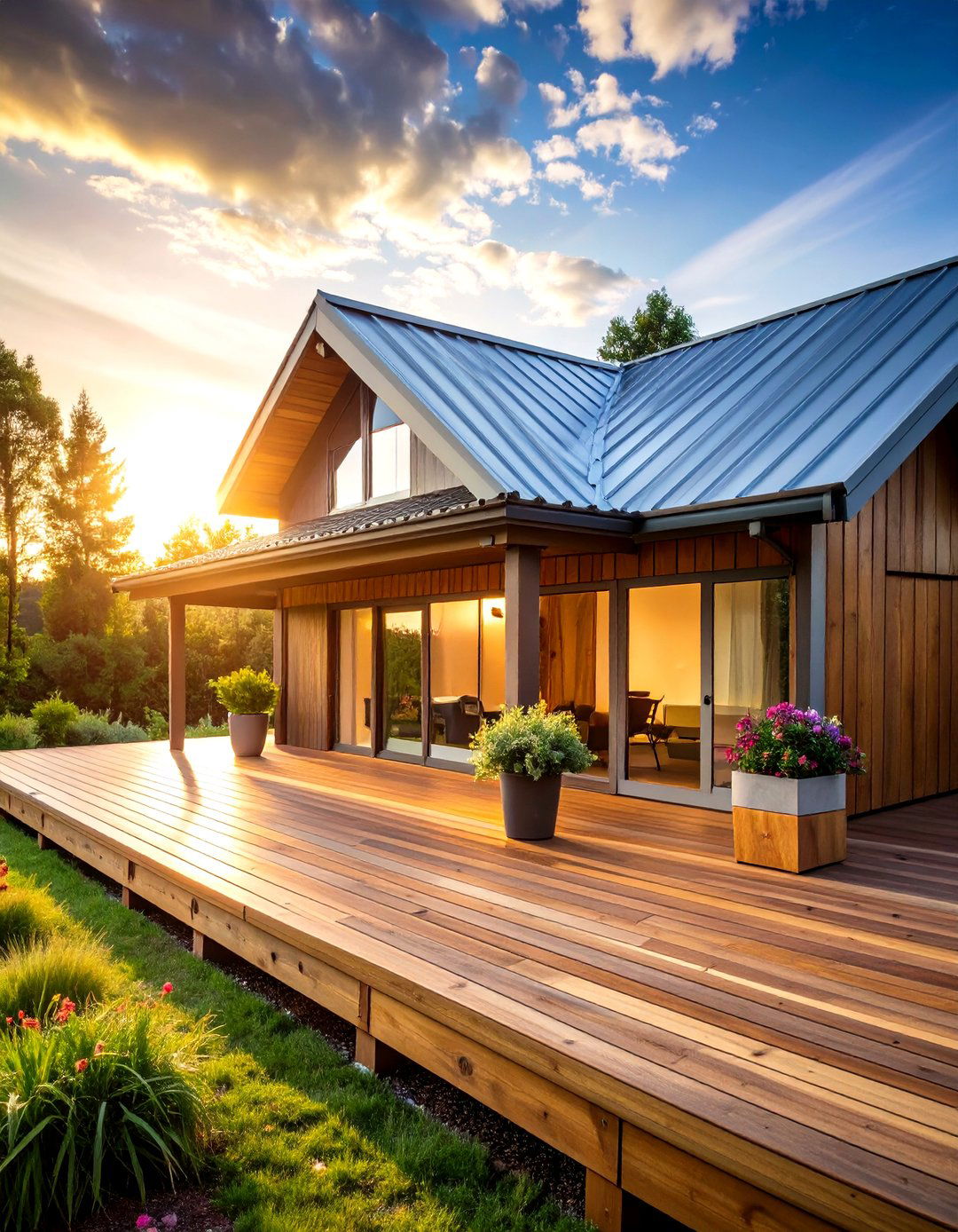 30 Roof Over Deck Ideas for All-Season Outdoor Living - We Love Home Blog