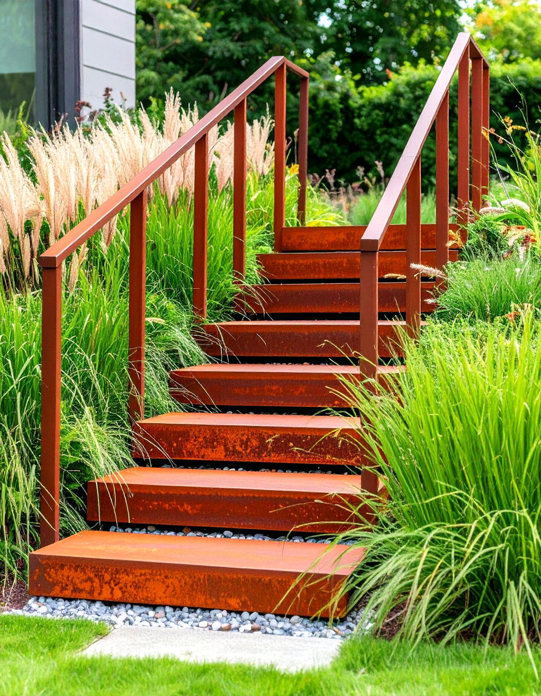 30 Outdoor Steps Ideas to Enhance Your Landscape Design - We Love Home Blog