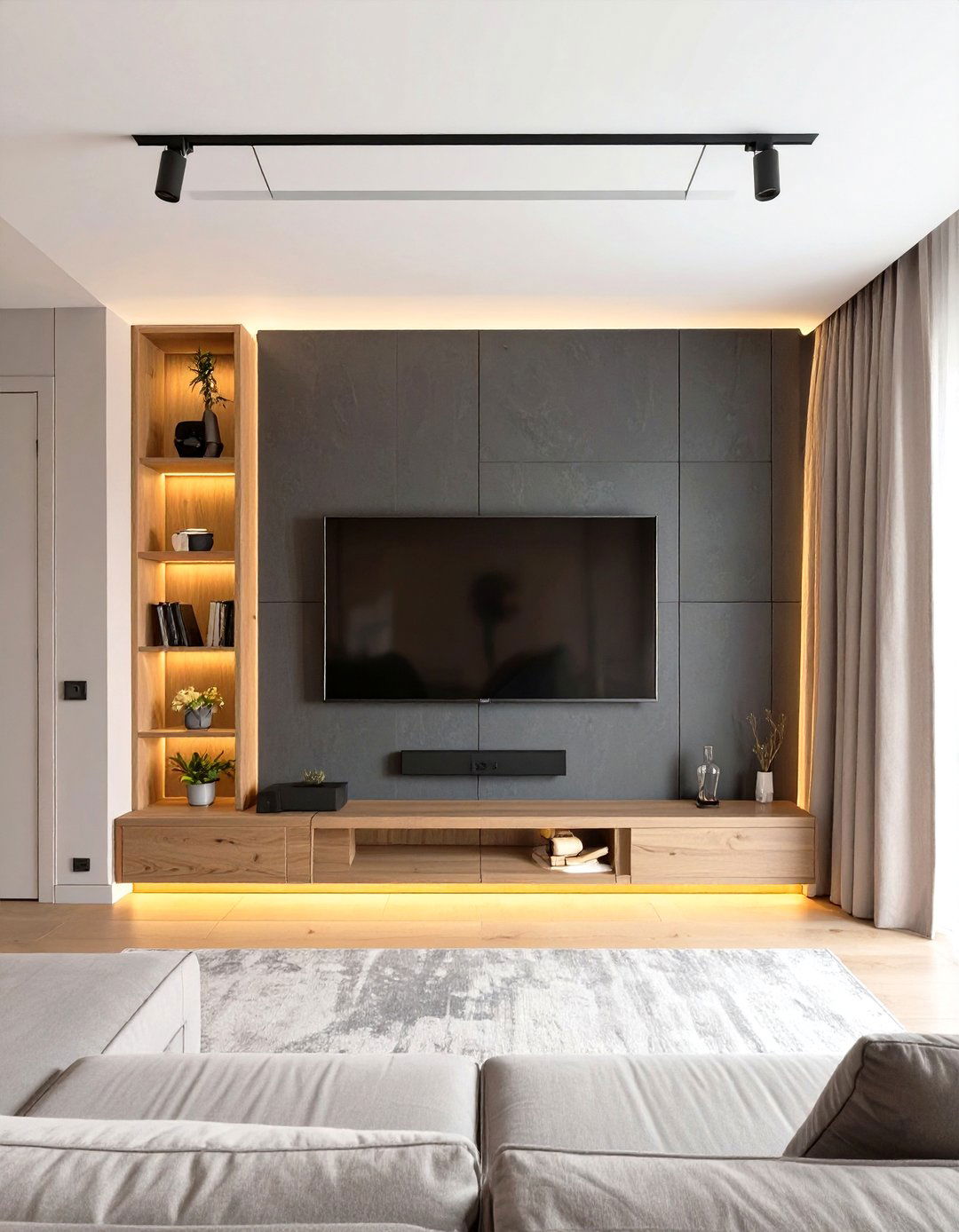 30 TV Wall Decor Ideas to Elevate Your Living Room - We Love Home Blog