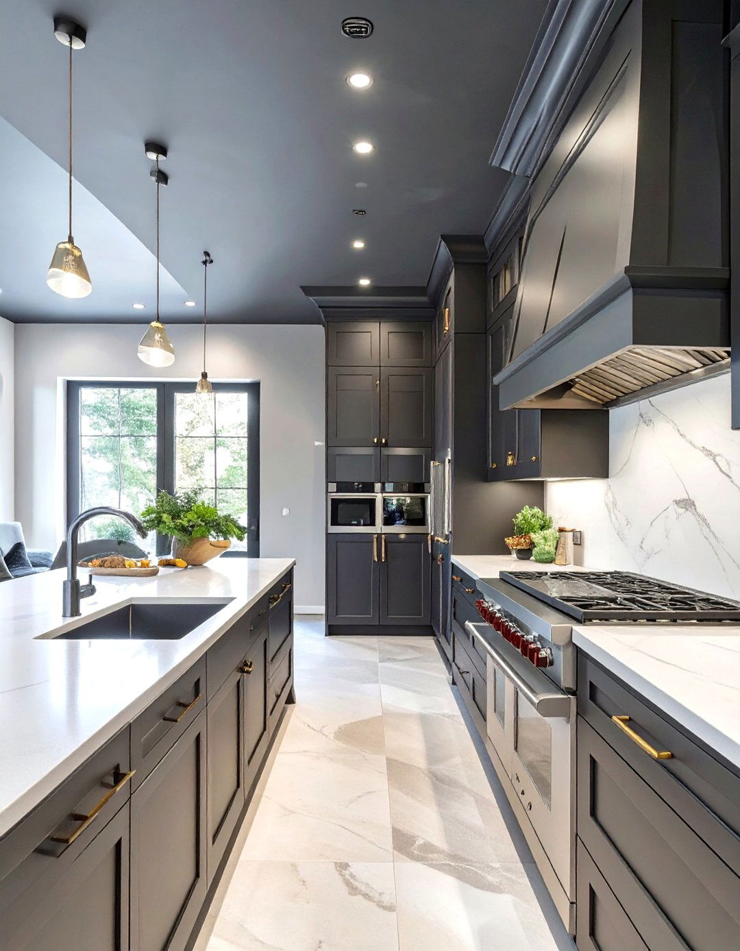 30 Modern Dark Kitchen Ideas for a Sleek Aesthetic - We Love Home Blog