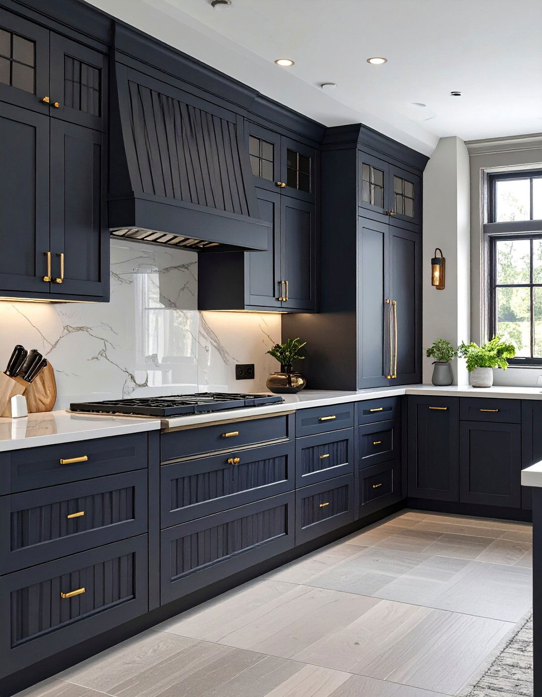 30 Modern Dark Kitchen Ideas for a Sleek Aesthetic - We Love Home Blog