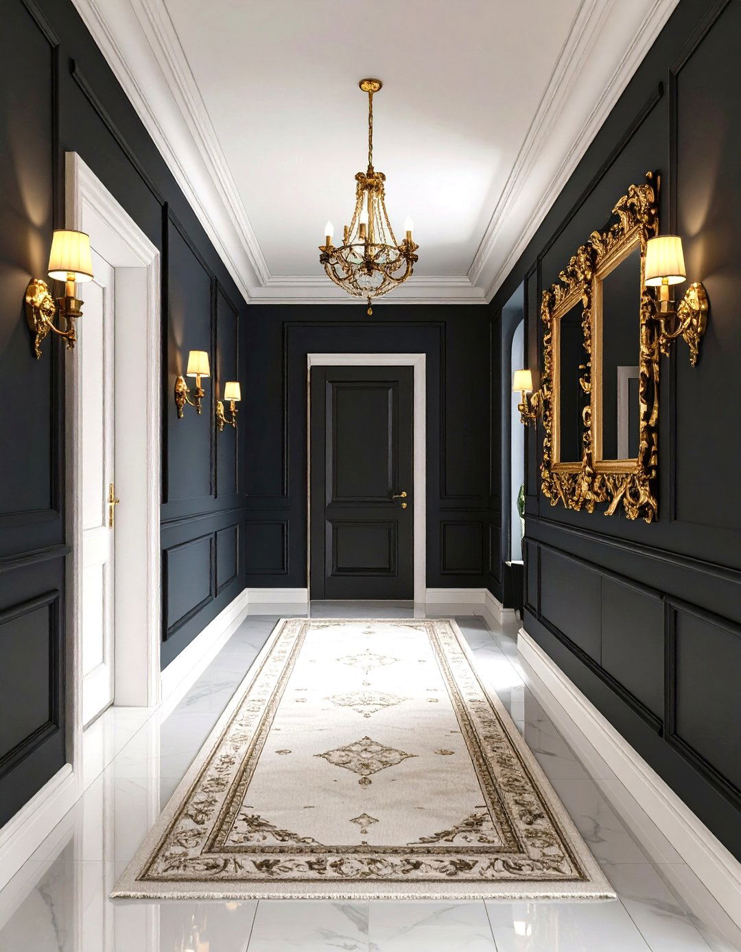 30 Hallway Design Ideas to Transform Your Narrow Paths - We Love Home Blog