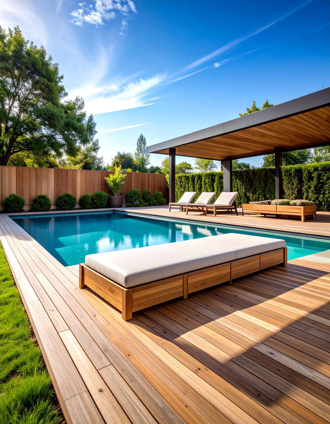 30 Pool Deck Ideas for Above Ground Pools and Decks - We Love Home Blog