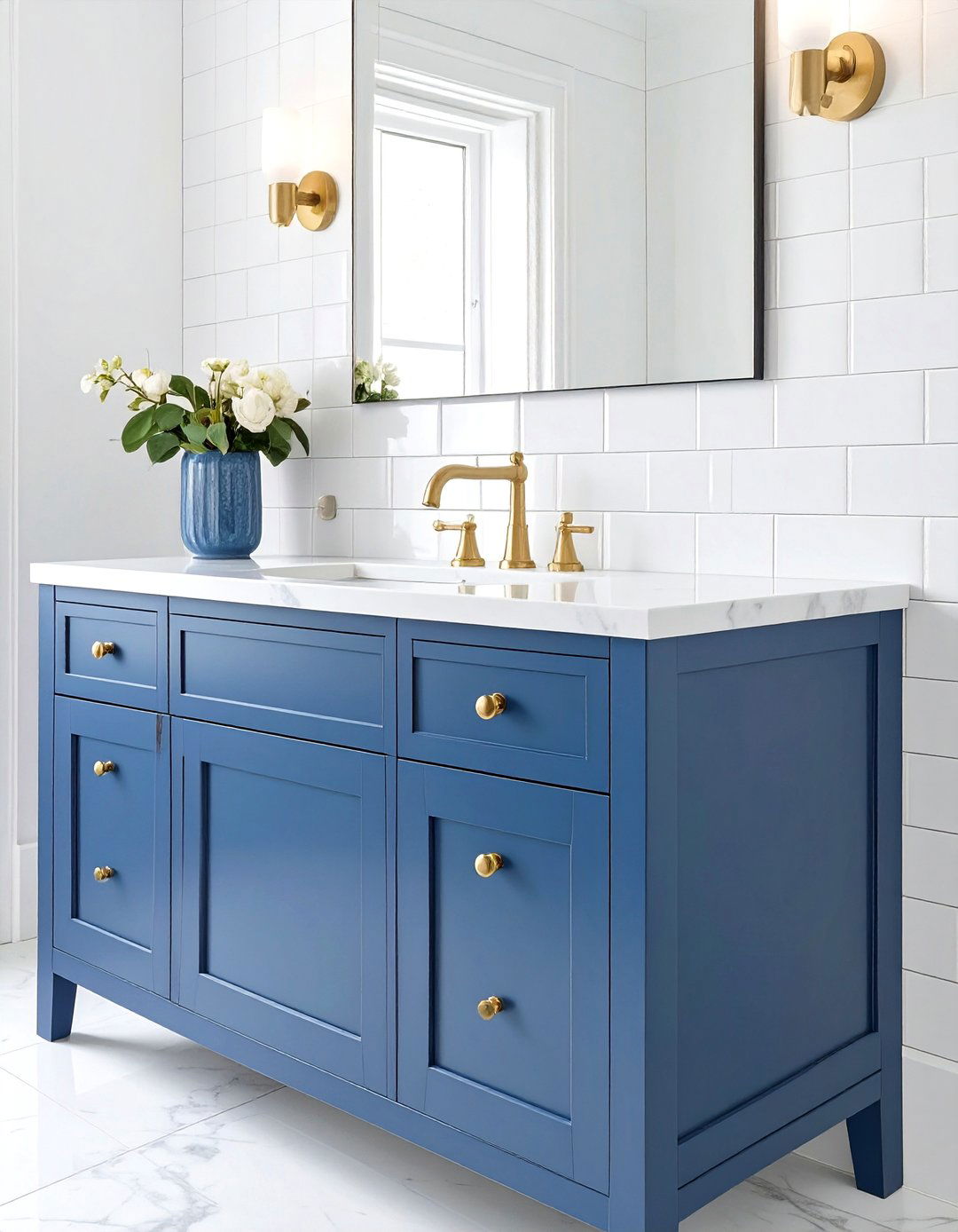 30 Popular Bathroom Vanity Color Trends for This Year - We Love Home Blog