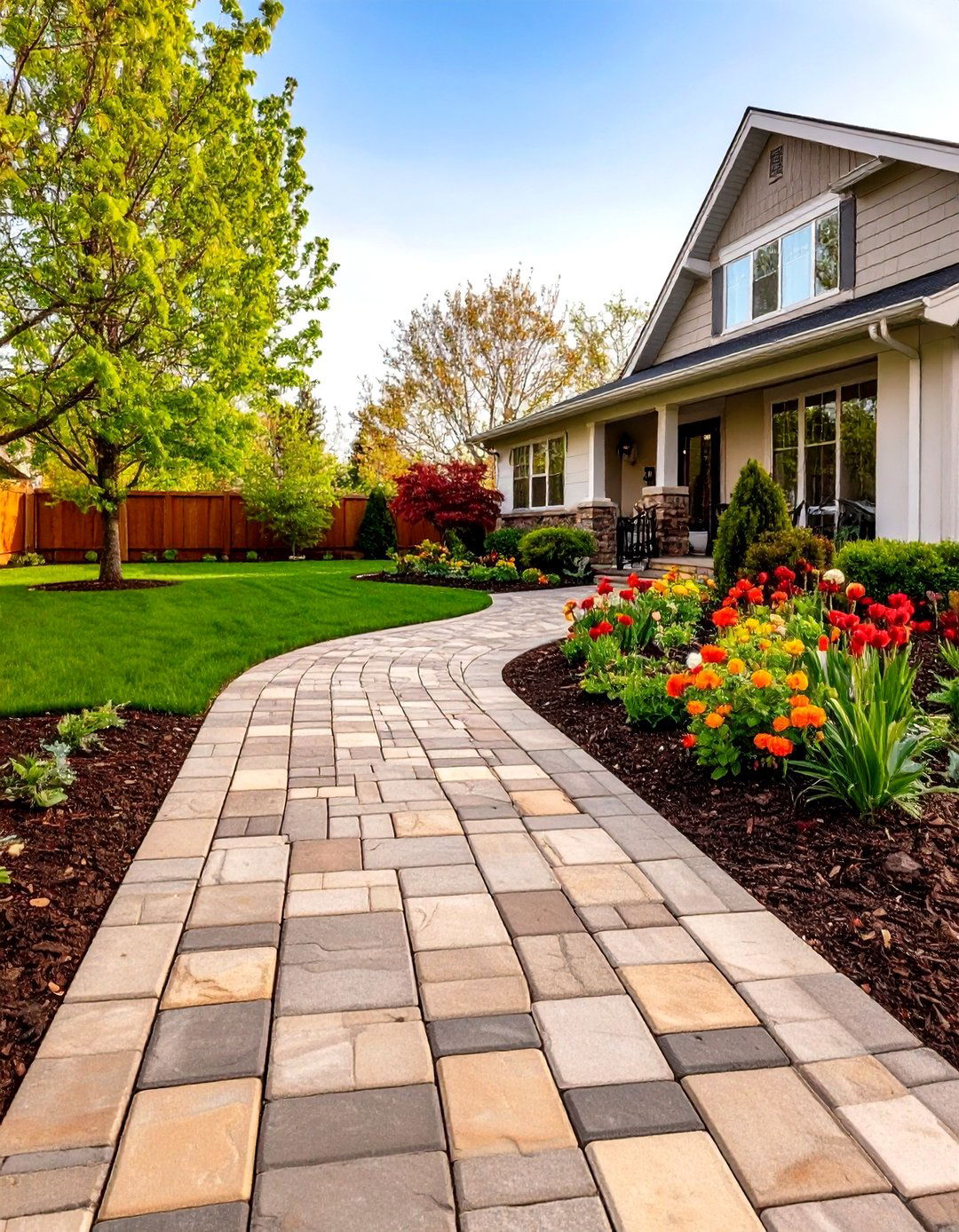 30 Durable Patio Paver Ideas for a Modern Backyard - We Love Home Blog