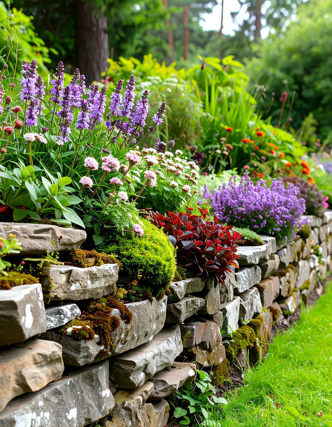 30 Functional Retaining Wall Landscaping Ideas to Try - We Love Home Blog