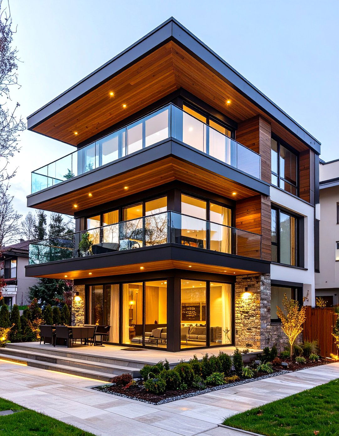 30 Duplex House Design Ideas for Modern Urban Living - We Love Home Blog
