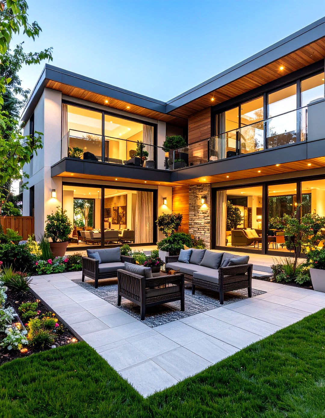 30 Duplex House Design Ideas for Modern Urban Living - We Love Home Blog