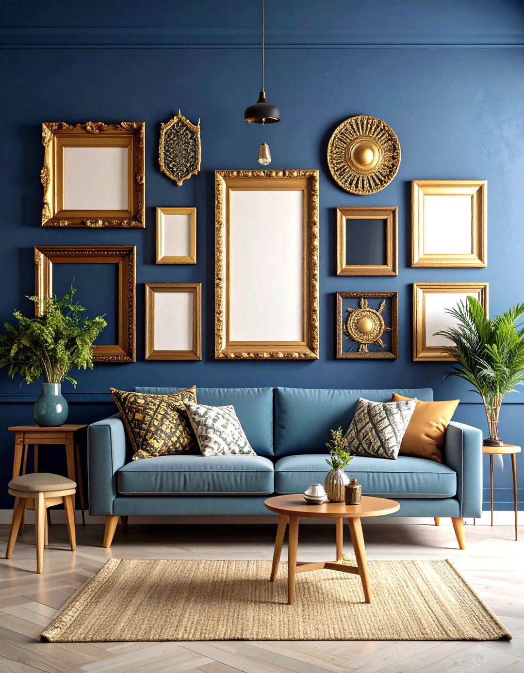 30 Picture Wall Ideas for Living Room Gallery Style - We Love Home Blog