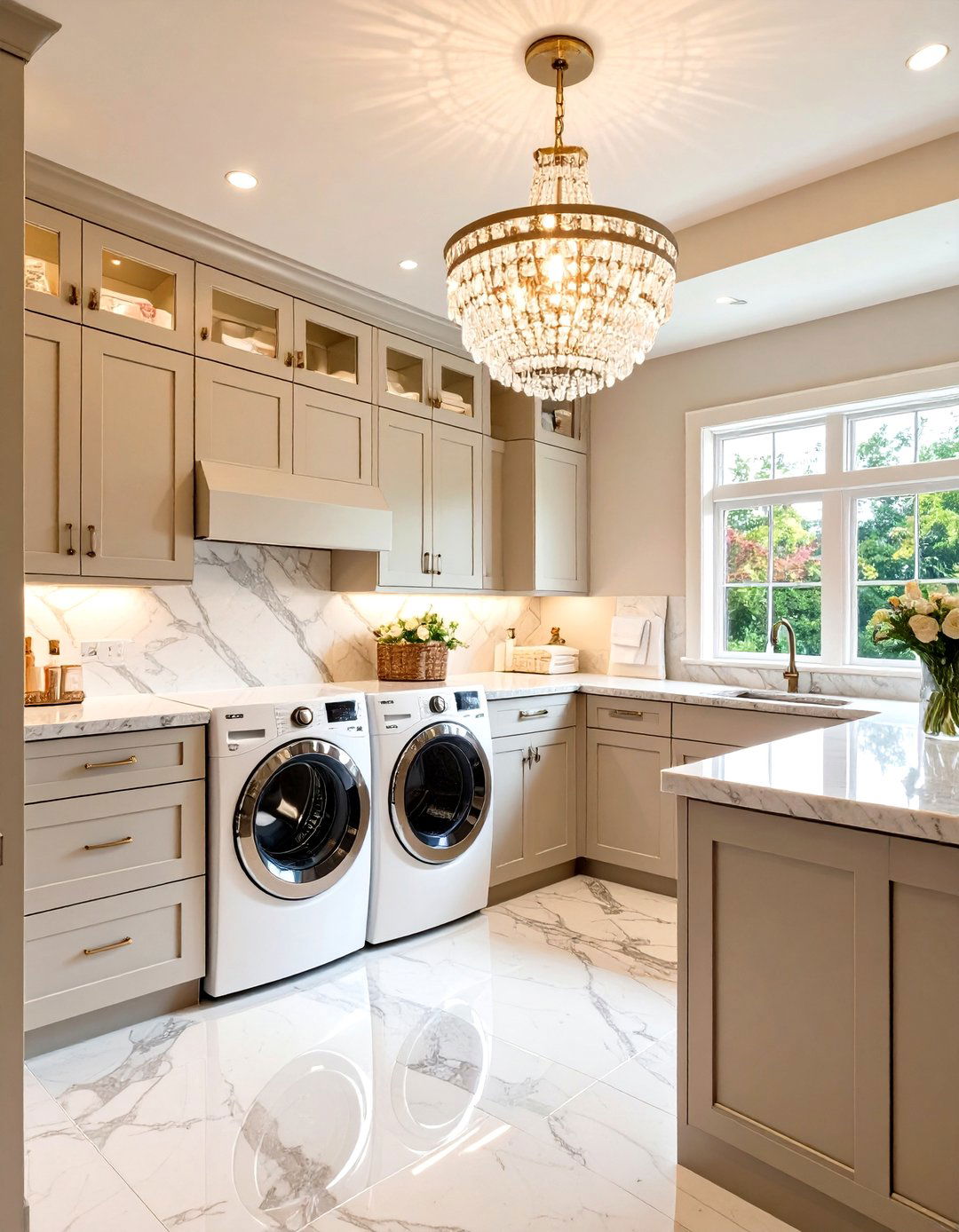 30 Laundry Room Lighting Ideas to Brighten the Space - We Love Home Blog