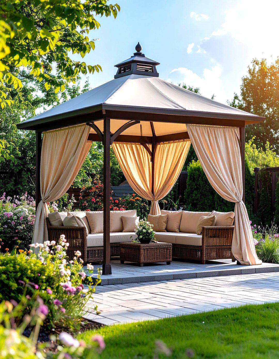 30 Best Patio Gazebo Ideas for a Stunning Backyard - We Love Home Blog