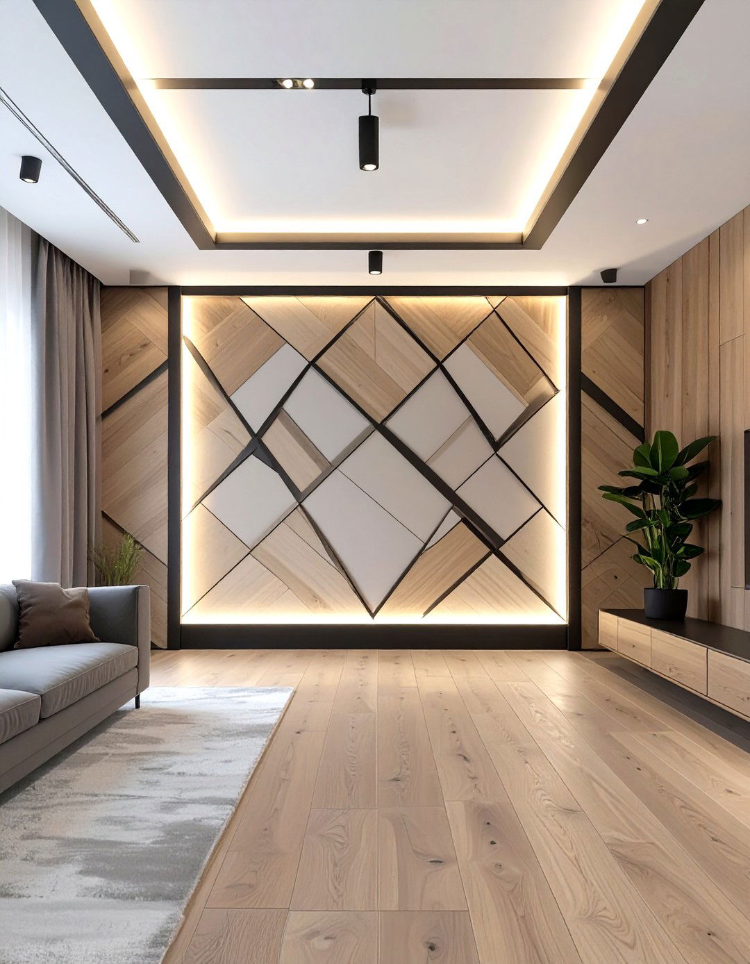 30 Wood Trim Accent Wall Ideas for Added Dimension - We Love Home Blog