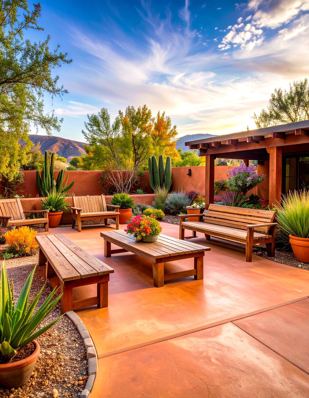 30 Modern Poured Concrete Patio Ideas to Explore - We Love Home Blog