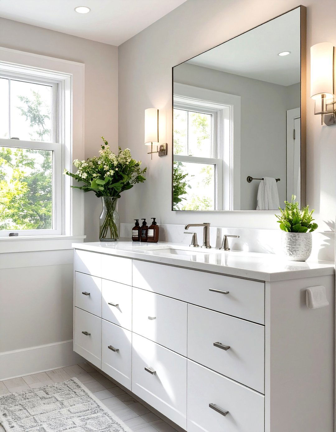 30 Small Master Bathroom Ideas to Maximize Comfort - We Love Home Blog