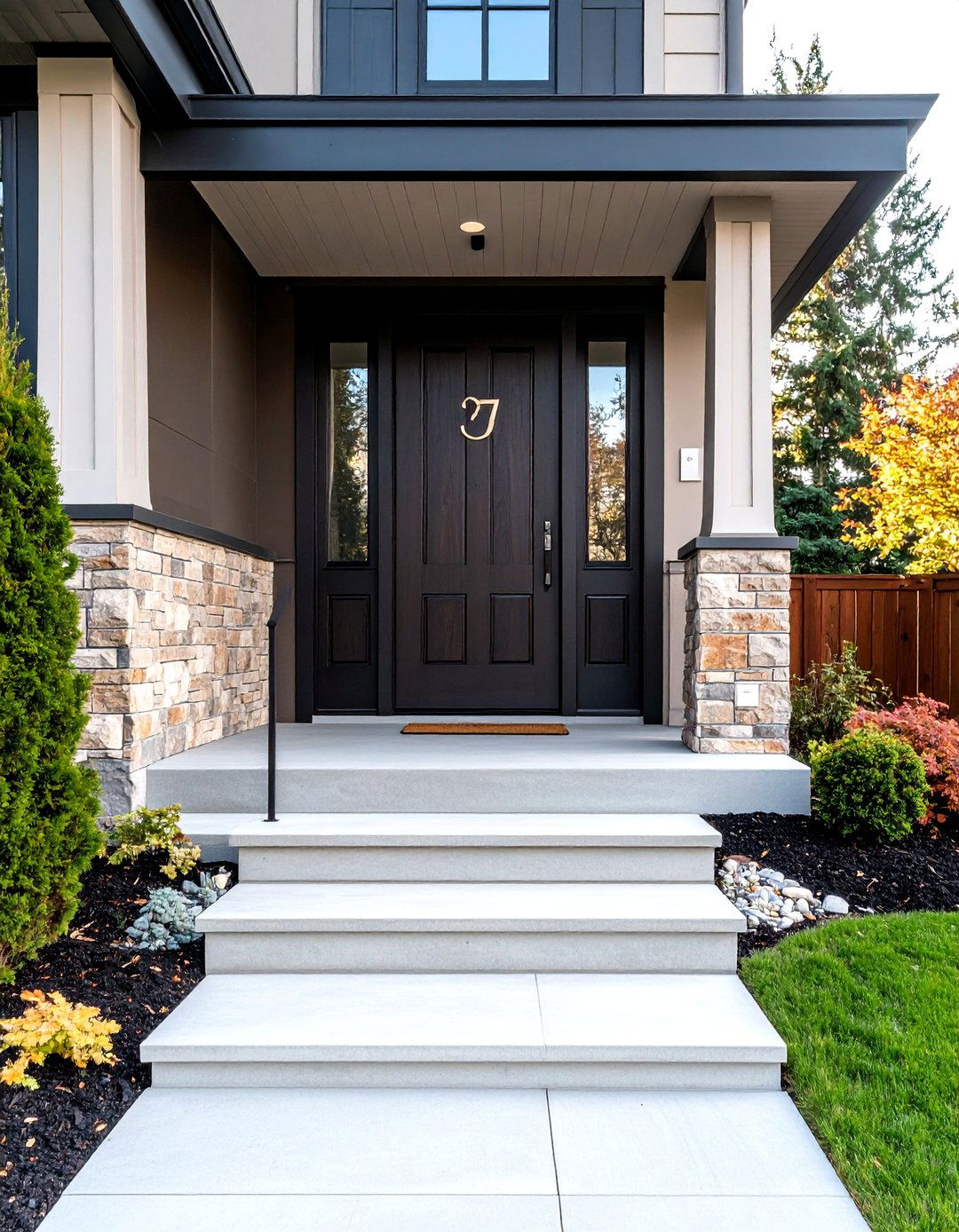 30 Amazing 31 Modern Front Porch Ideas for Curb Appeal - We Love Home Blog