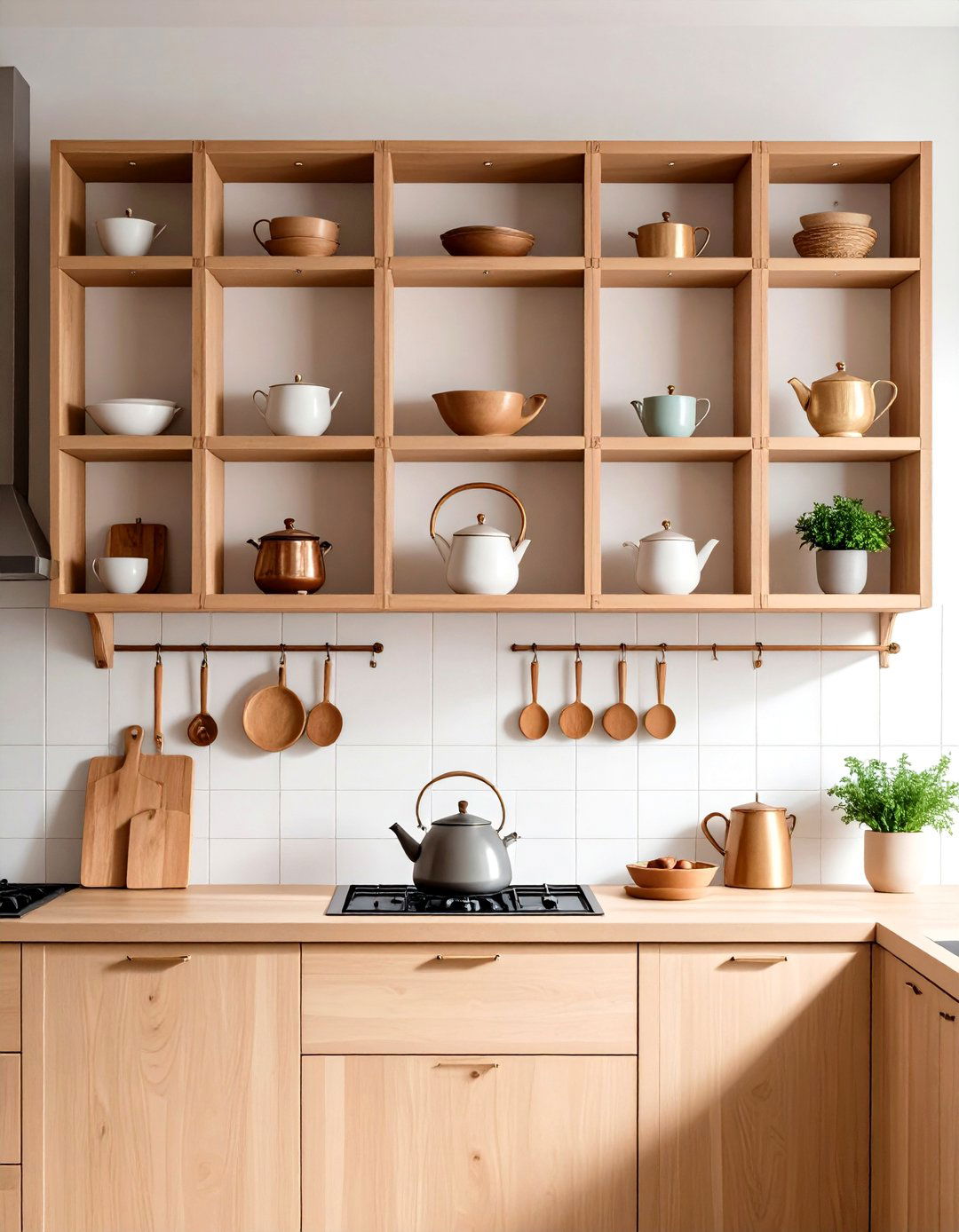 30 Kitchen Floating Shelves Ideas for Storage - We Love Home Blog