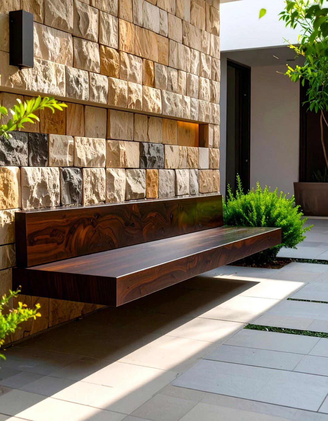 30 Stylish Outdoor Bench Ideas for Your Garden and Patio - We Love Home ...