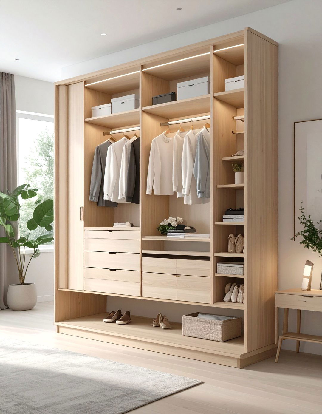 30 Wardrobe Design for Bedroom Ideas to Maximize Space - We Love Home Blog
