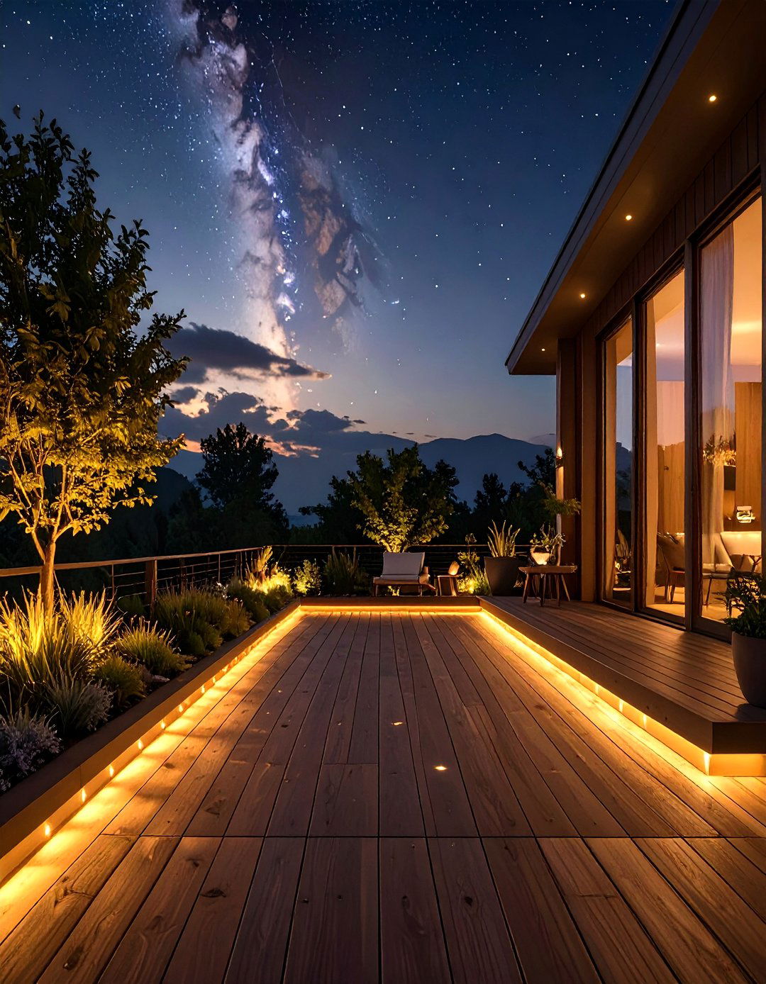 30 Deck Lights Ideas for a Glowing Evening Ambience - We Love Home Blog