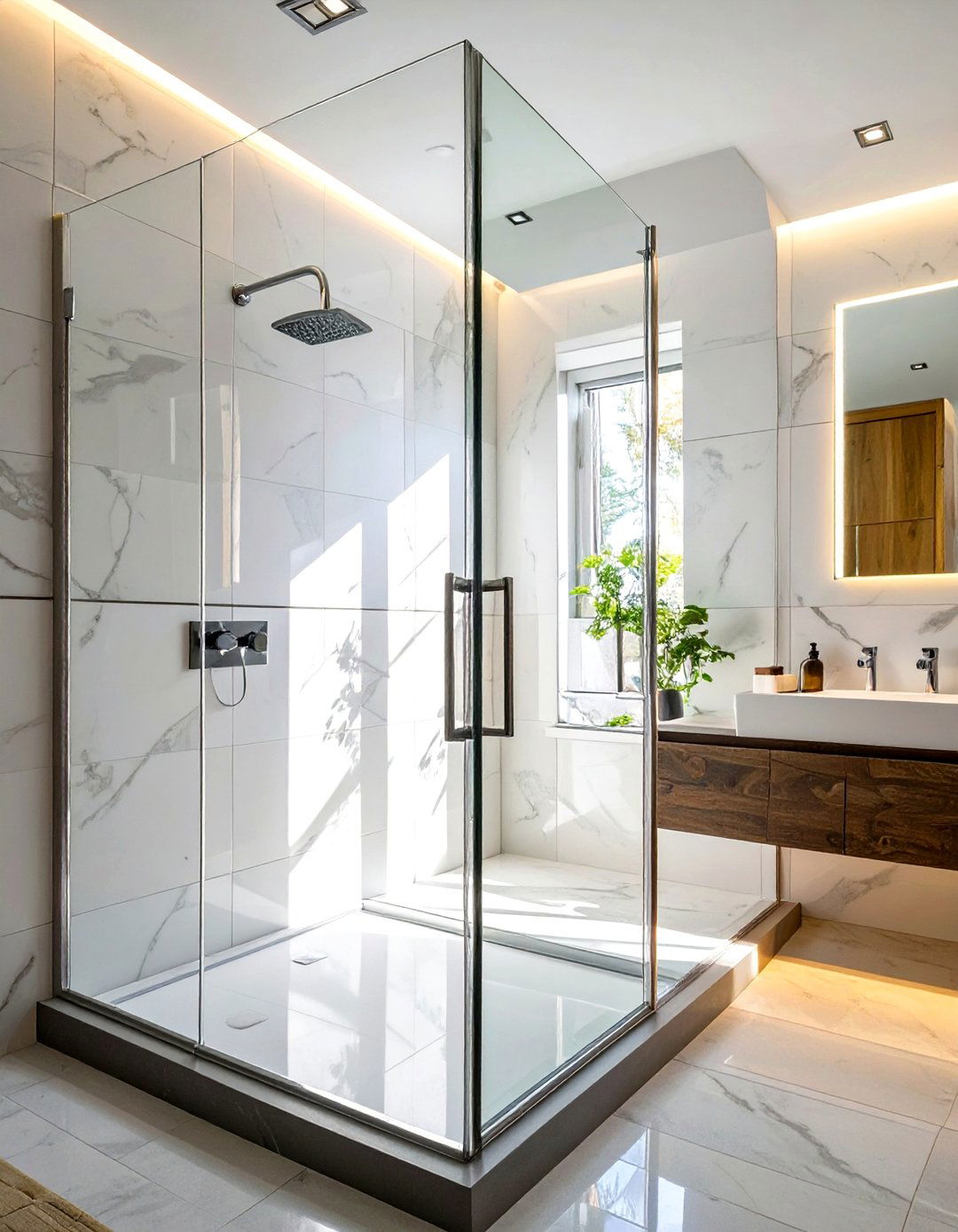 30 Shower Stall Ideas for a Sleek Walk-In Look - We Love Home Blog