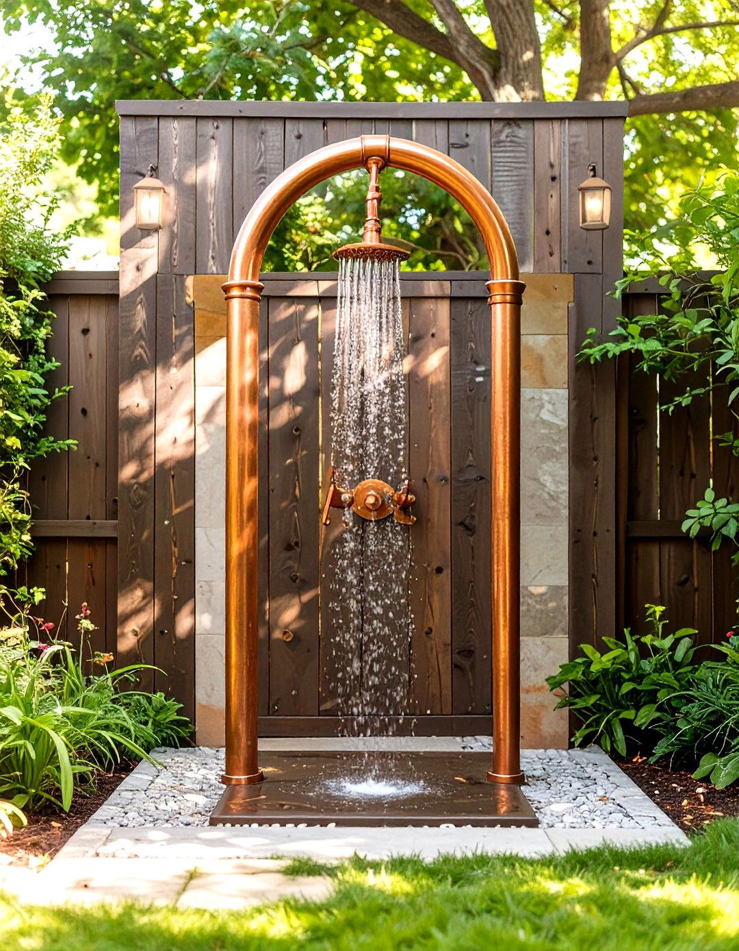 30 Rustic Outdoor Shower Ideas for Your Backyard - We Love Home Blog
