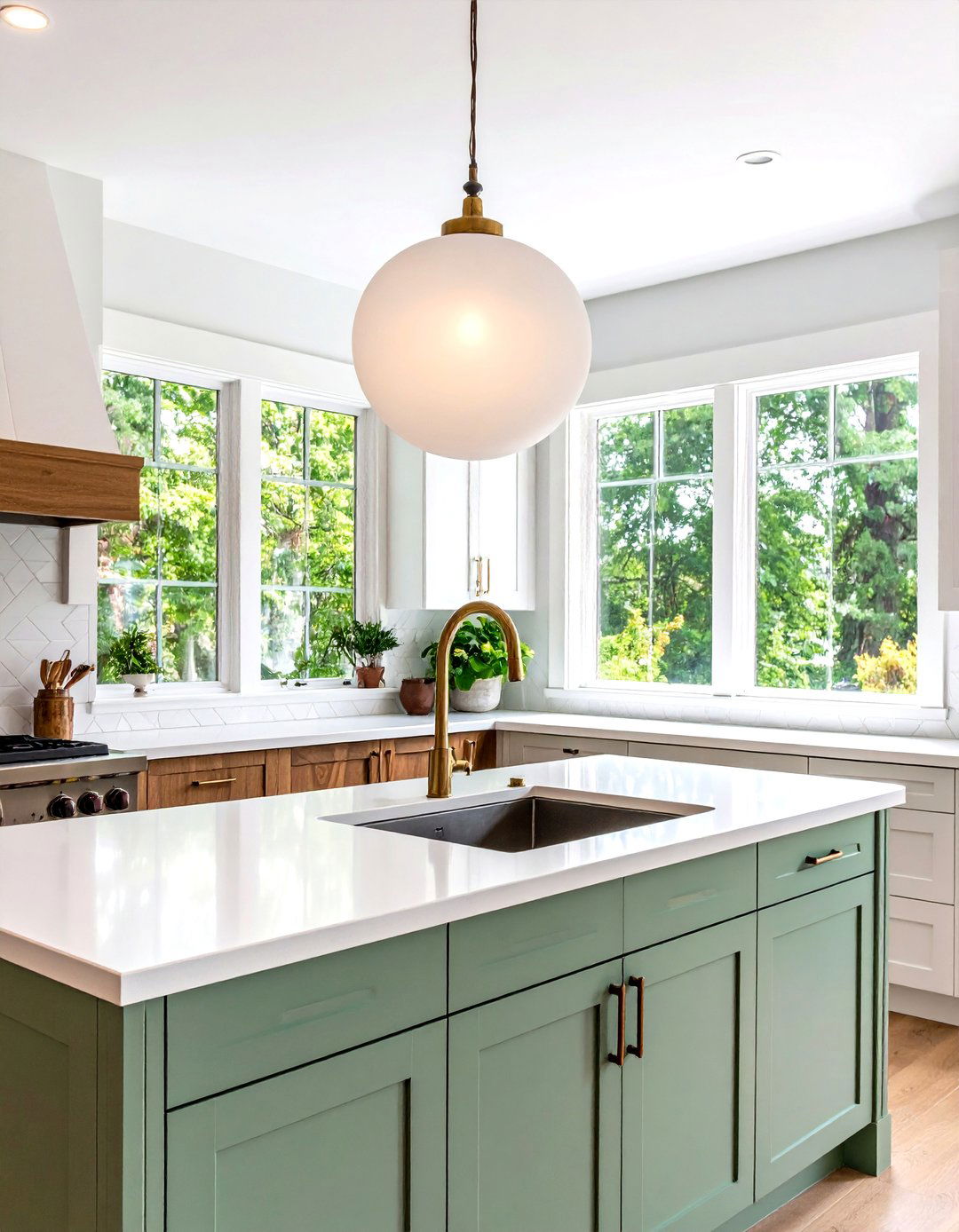 30 Over Kitchen Sink Lighting Ideas for a Brighter Space - We Love Home ...