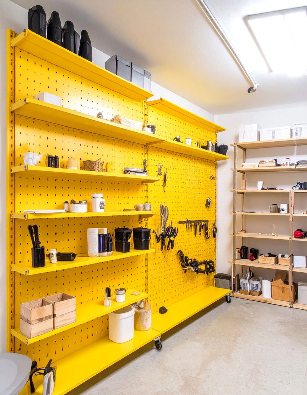 30 Functional Basement Shelving Ideas for Extra Storage - We Love Home Blog