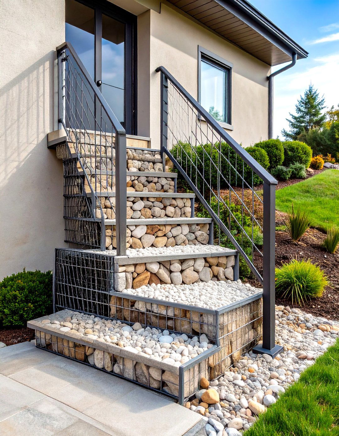 30 Patio Steps Ideas for a Beautiful Yard Entrance - We Love Home Blog