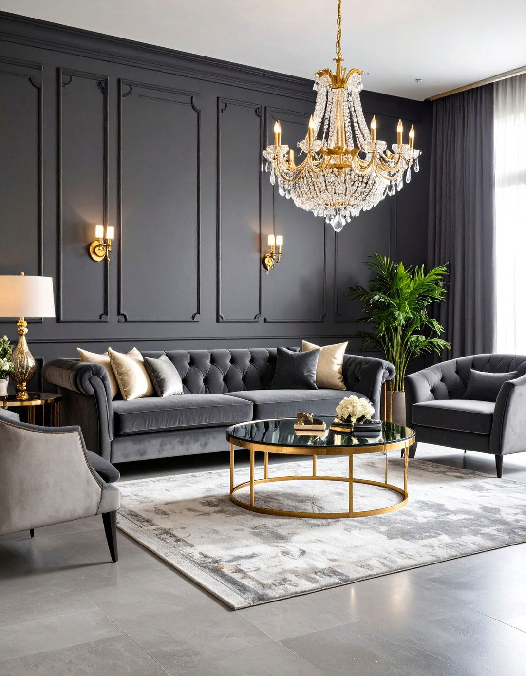 30 Beautiful Grey Living Room Decor Ideas for Any Style - We Love Home Blog