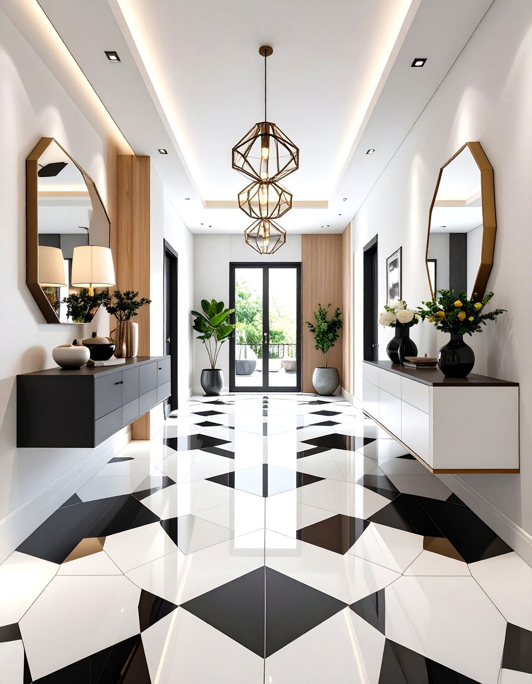 30 Hallway Design Ideas to Transform Your Narrow Paths - We Love Home Blog