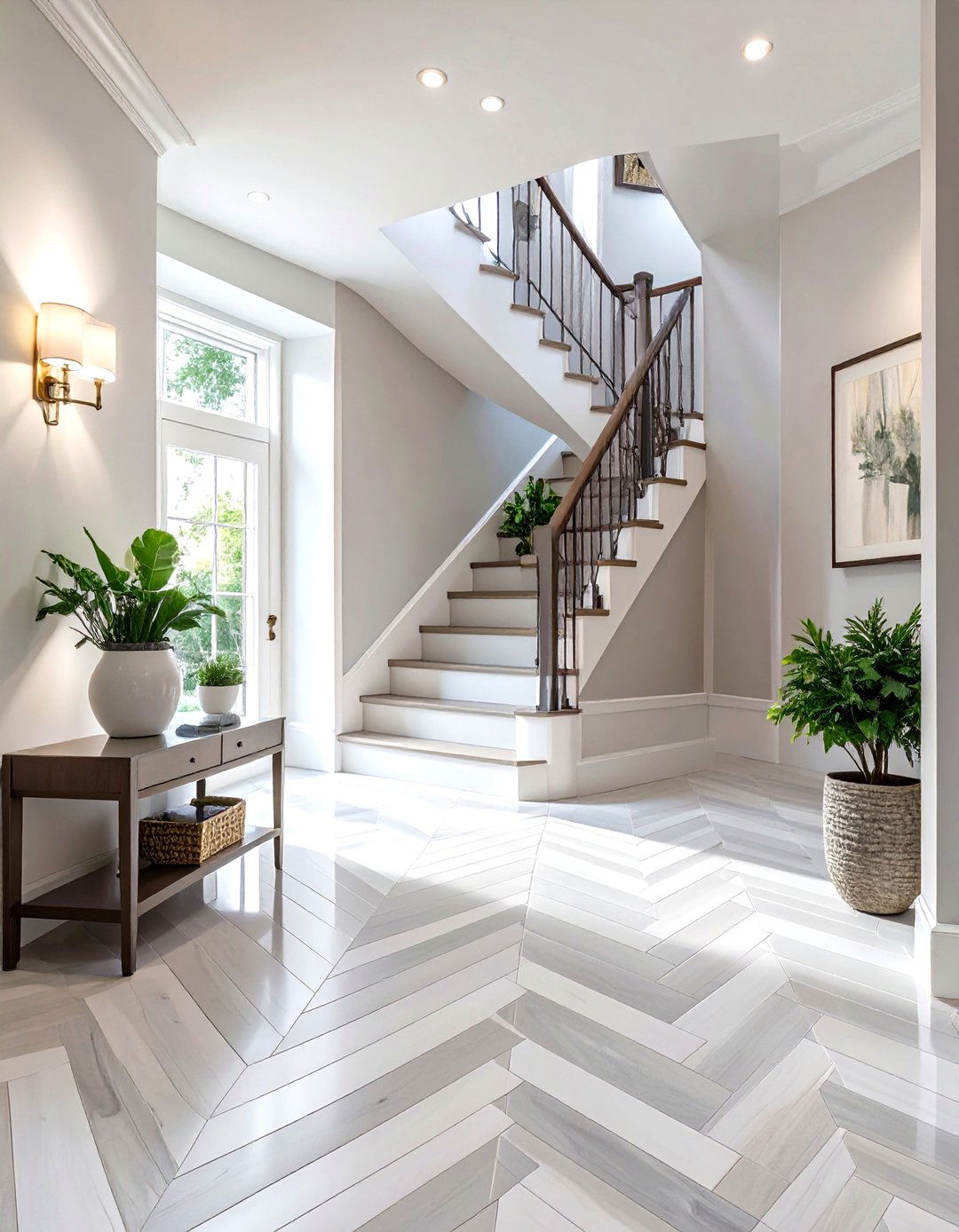 30 Small Entryway Foyer Tile Ideas for a Grand Entrance - We Love Home Blog