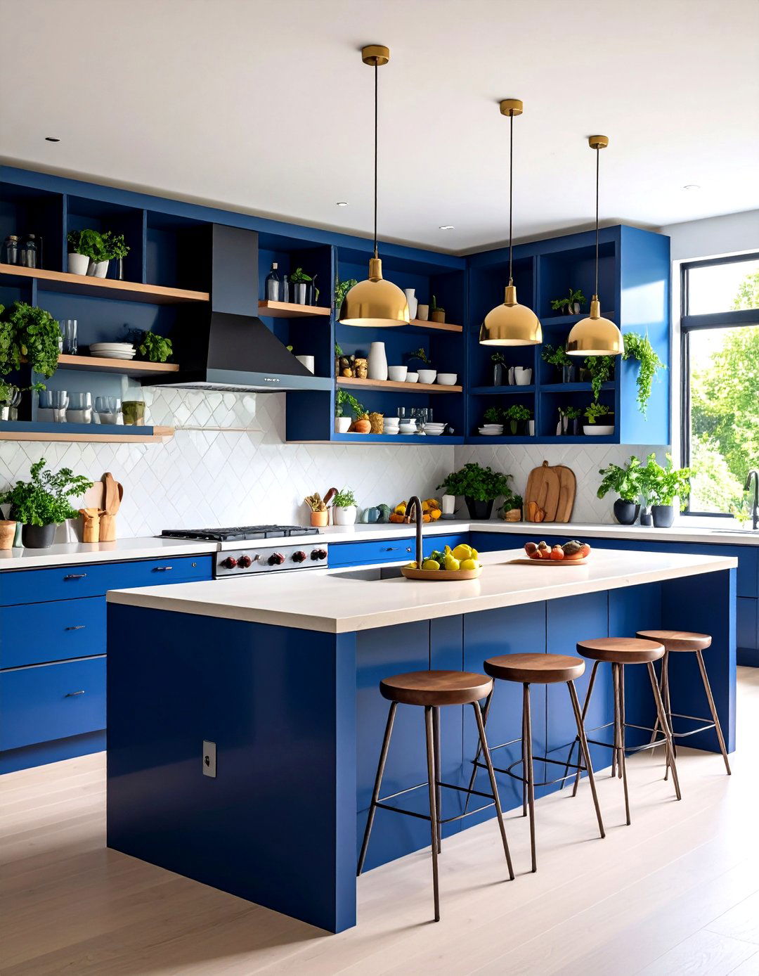 30 Kitchen Floating Shelves Ideas for Storage - We Love Home Blog