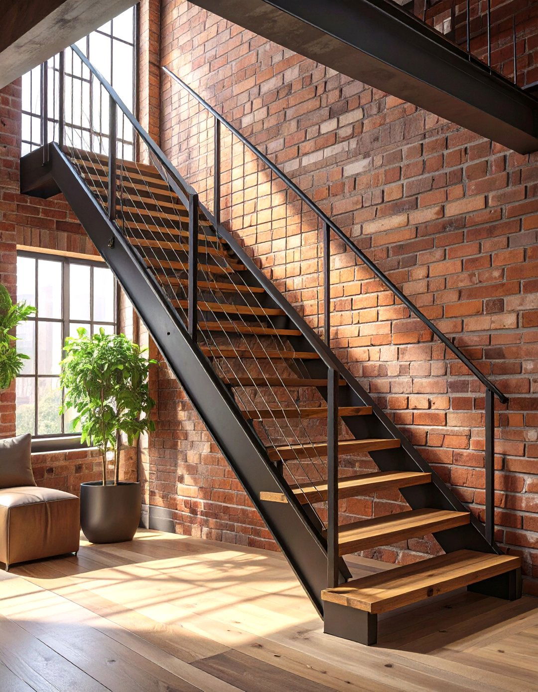 30 Open Basement Stair Ideas for a Modern Entry - We Love Home Blog