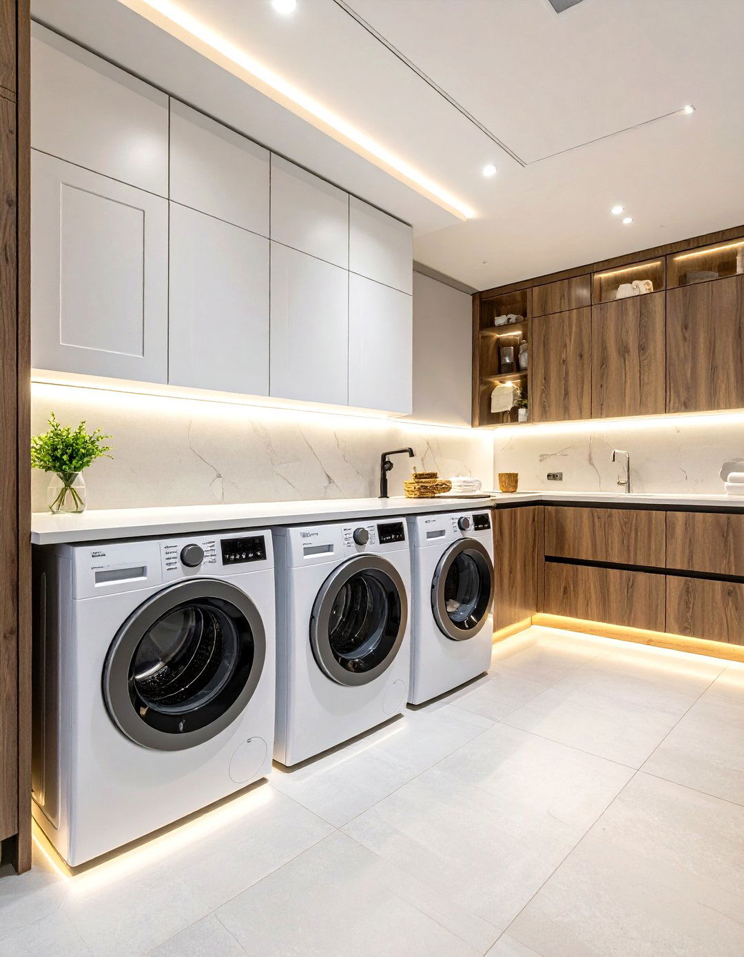 30 Laundry Room Lighting Ideas to Brighten the Space - We Love Home Blog