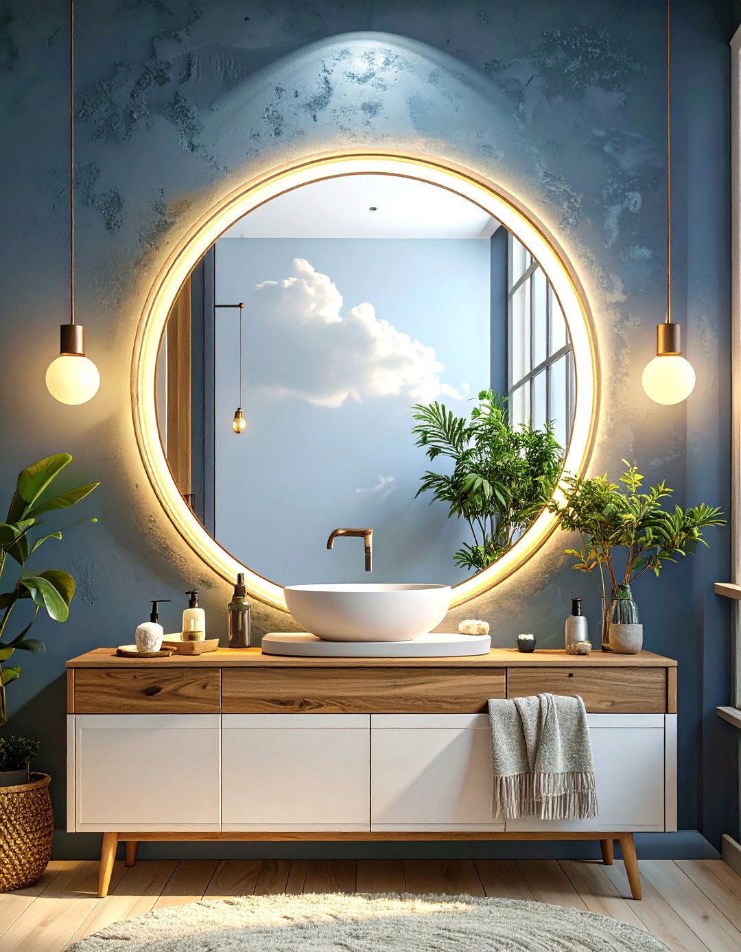 30 Small Bathroom Lighting Ideas for a Brighter Look - We Love Home Blog