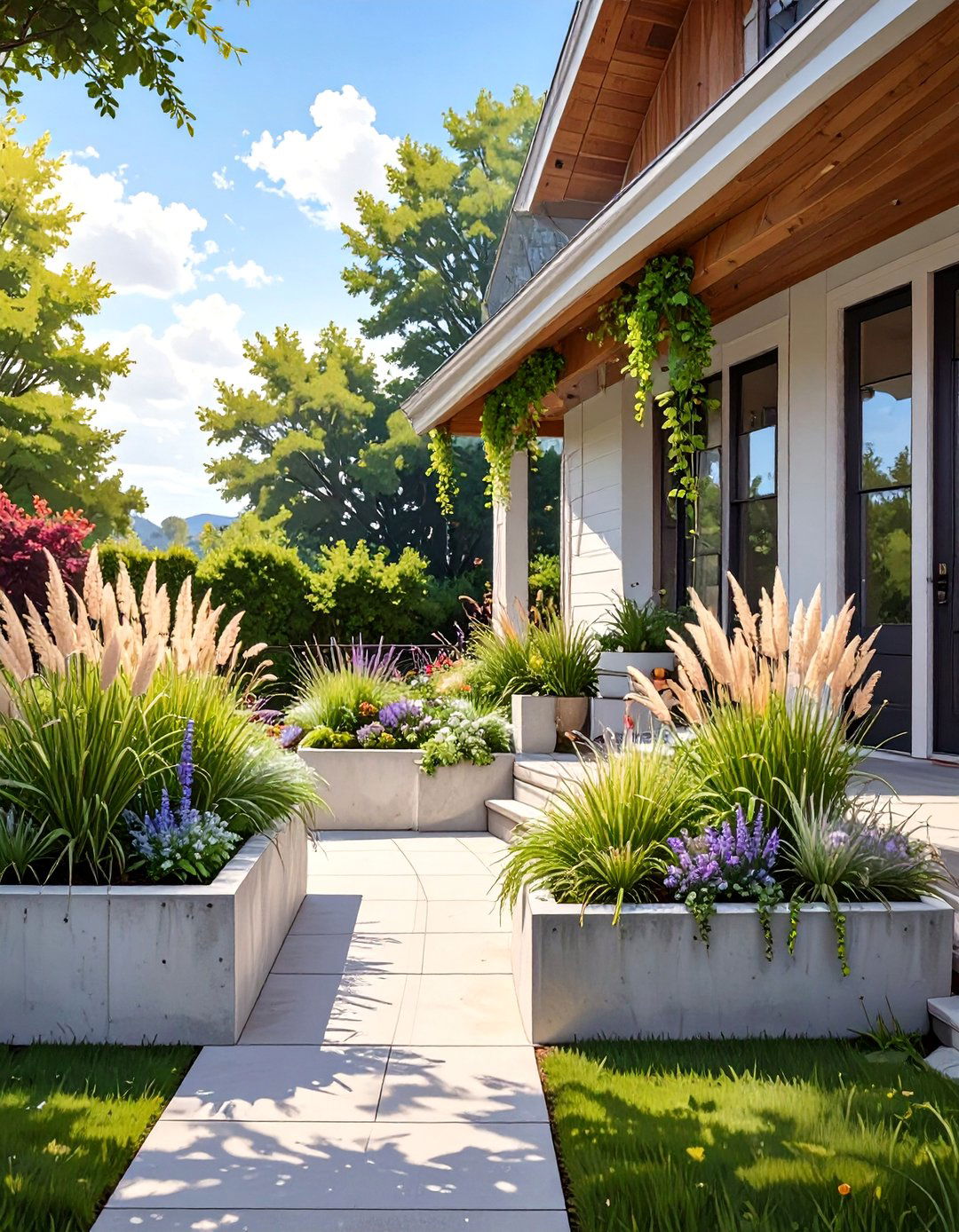 30 Modern Front Porch Ideas to Elevate Your Entrance - We Love Home Blog