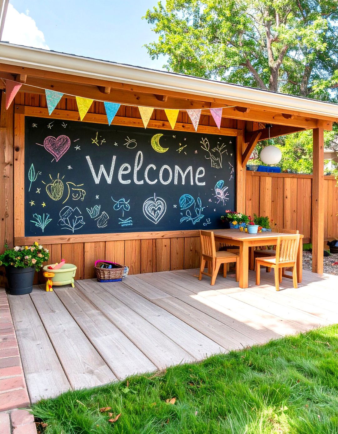 30 Outdoor Wall Decor Ideas to Personalize Your Backyard - We Love Home ...