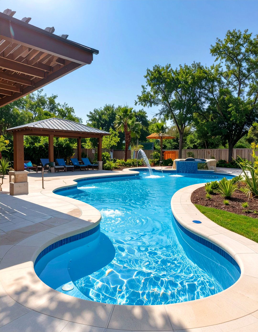 30 Modern AI Pool Landscaping Ideas for Your Home - We Love Home Blog