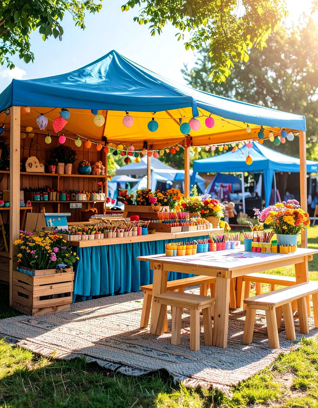 30 Outdoor Vendor Booth Ideas for Better Sales Success - We Love Home Blog