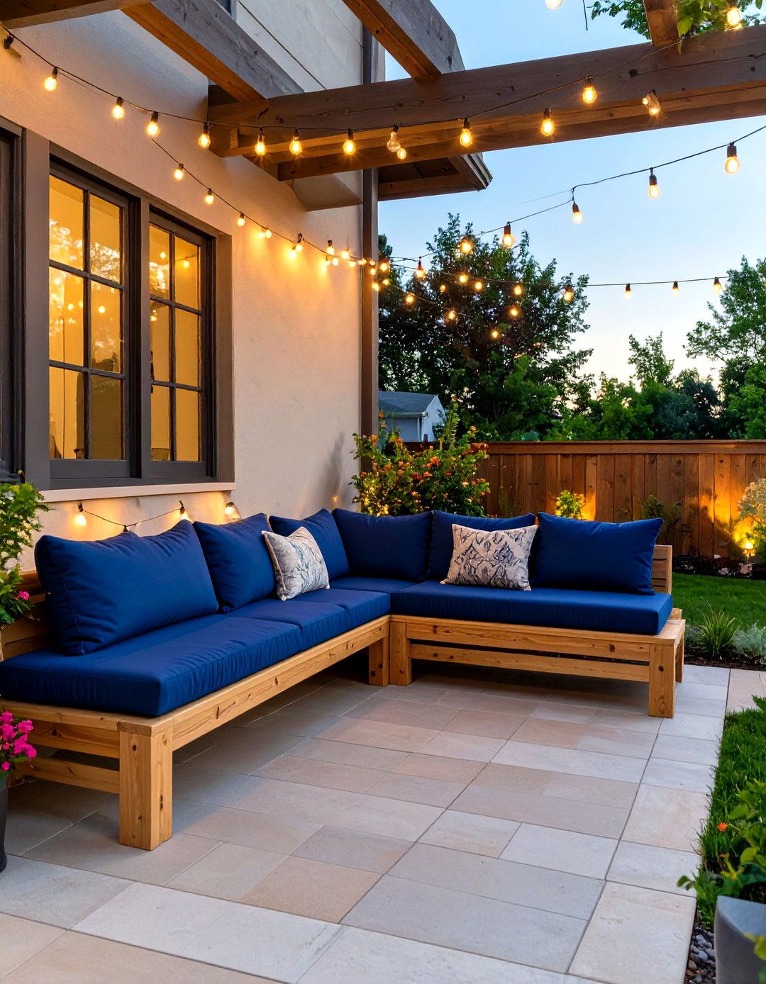 30 Stylish Outdoor Bench Ideas for Your Garden and Patio - We Love Home ...