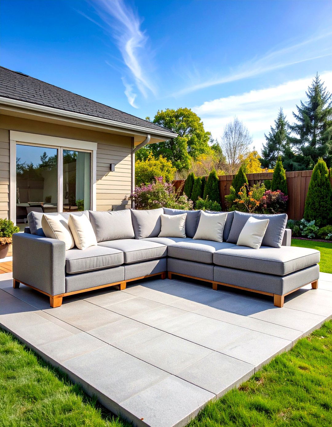 30 Smart Patio Layout Ideas Rectangle for Your Yard - We Love Home Blog