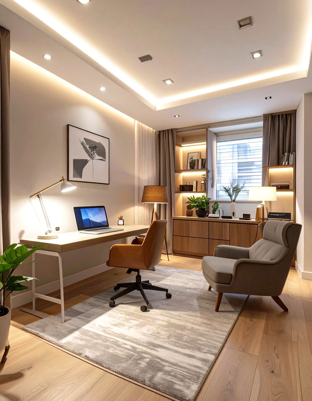 30 Home Office Lighting Ideas to Brighten Your Day - We Love Home Blog