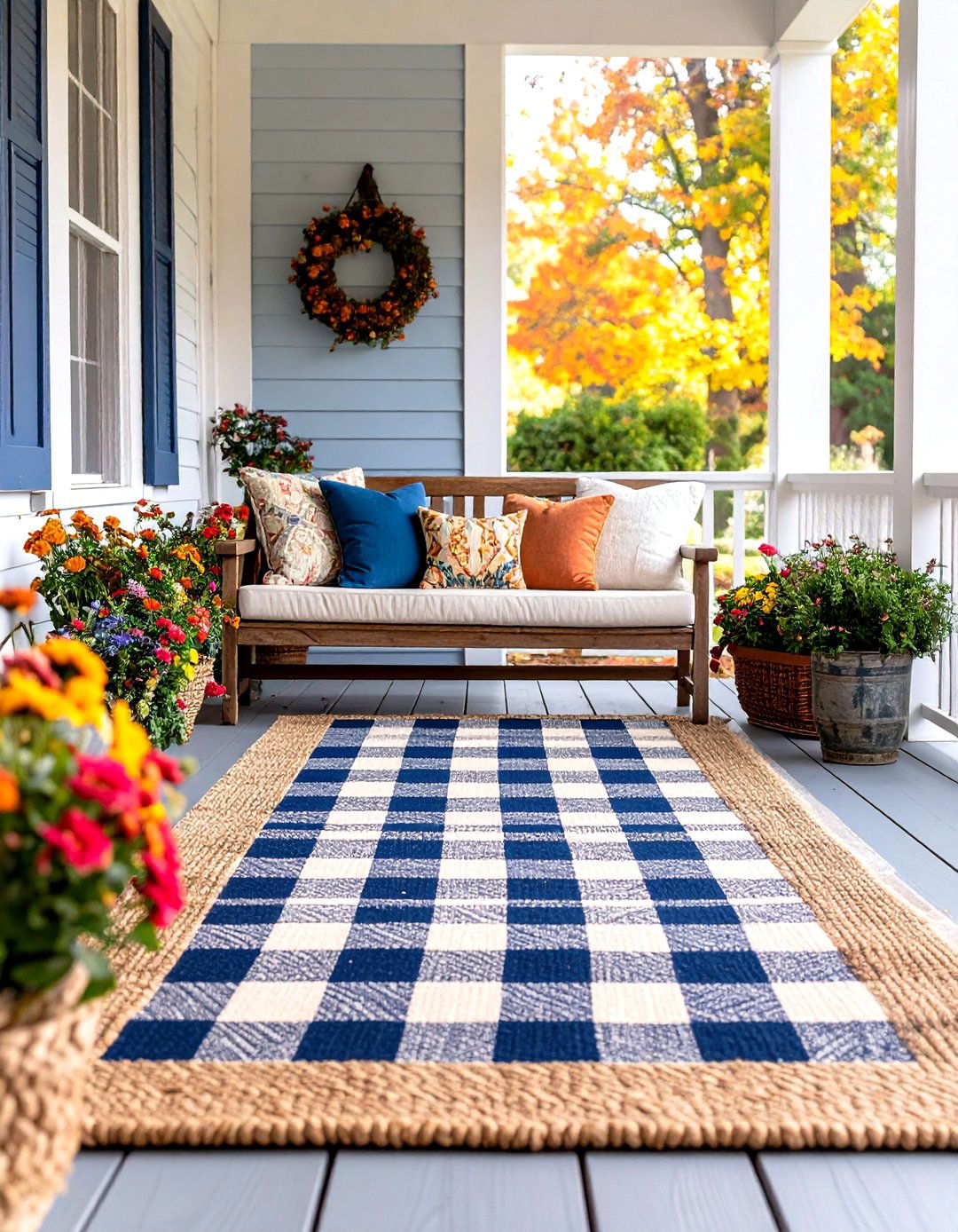 30 Rustic Front Porch Decorating Ideas for Curb Appeal - We Love Home Blog