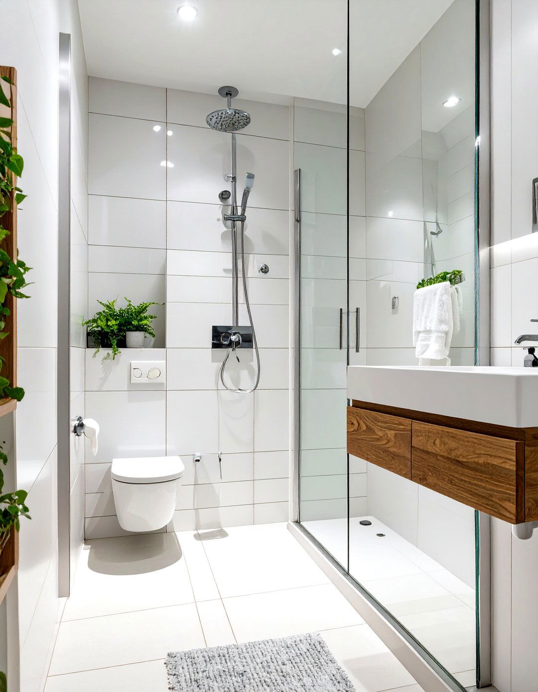 30 Small Bathroom Designs with Shower for Modern Homes - We Love Home Blog