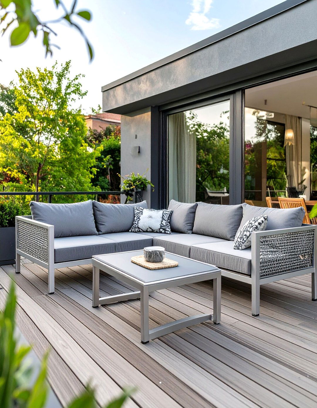30 Small Deck Furniture Ideas for a Cozy Outdoor Space - We Love Home Blog