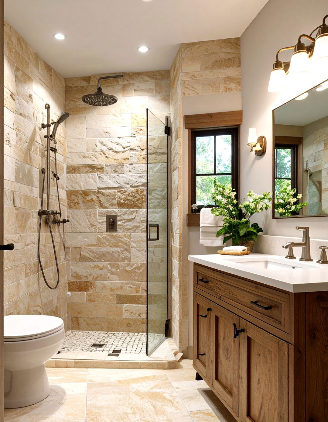 30 Rustic Shower Ideas for a Cozy Farmhouse Feel - We Love Home Blog